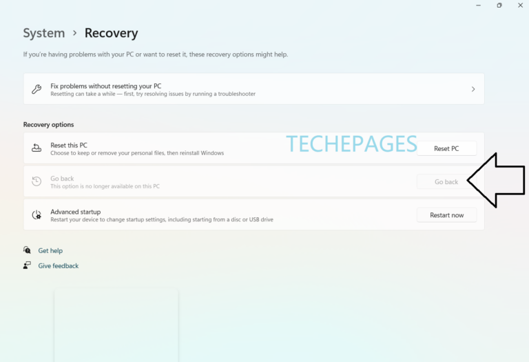 How to go back to Windows 10 from Windows 11 after 10 days - TECHEPAGES